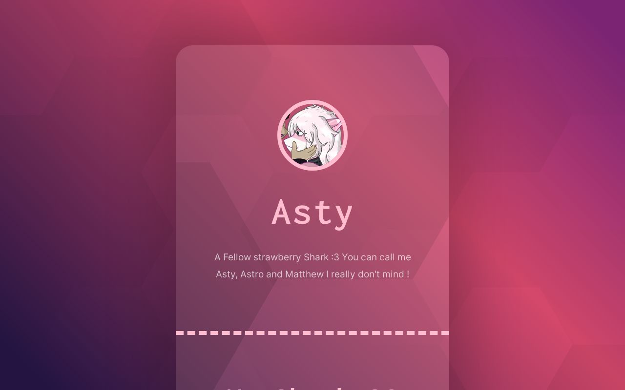 Asty The Pink Shark